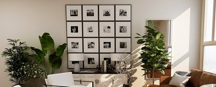A passe-partout puts your photo in the center of attention ...