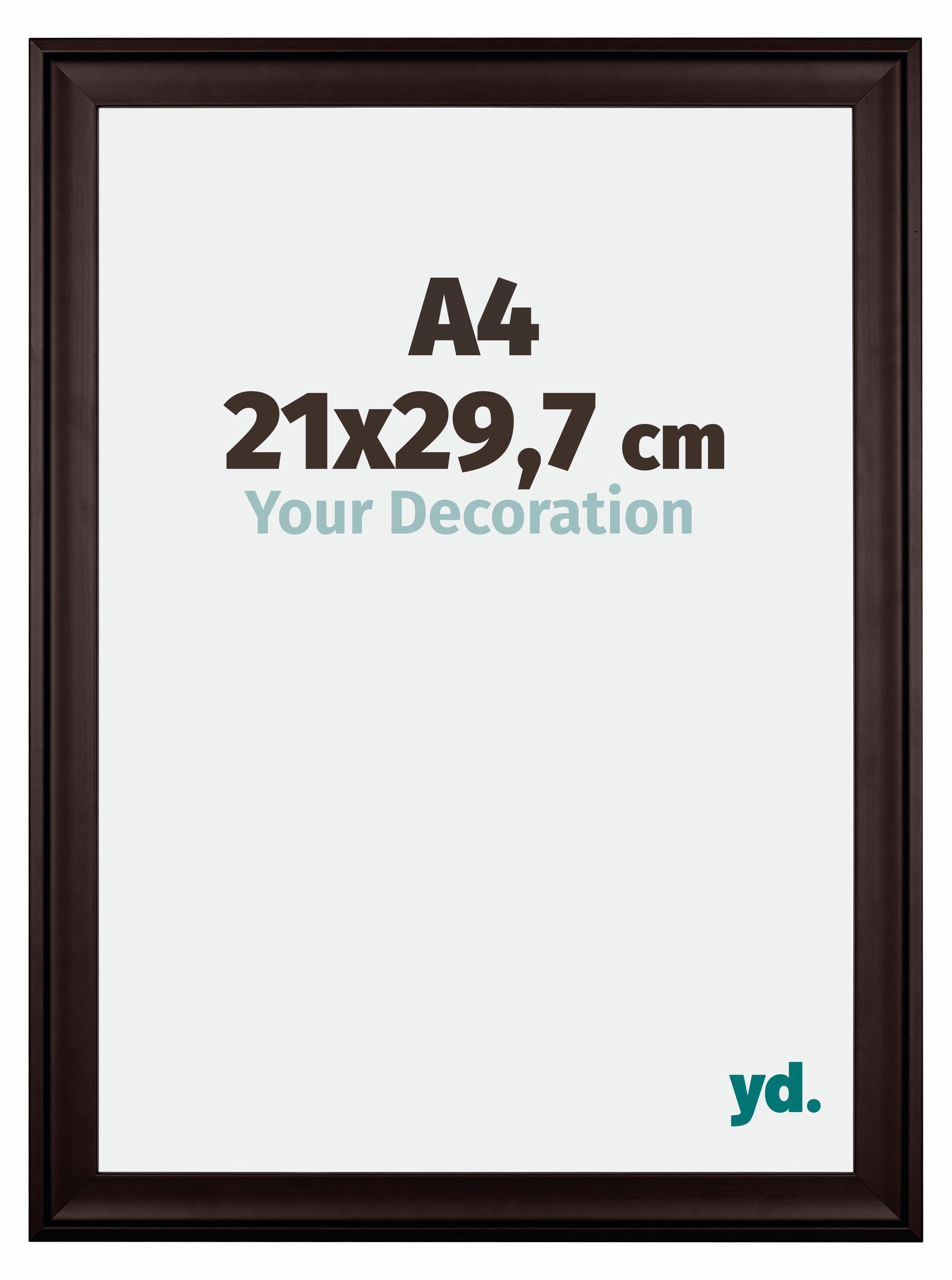 Birmingham Wooden Photo Frame 21x29,7cm A4 Brown | Yourdecoration.co.uk