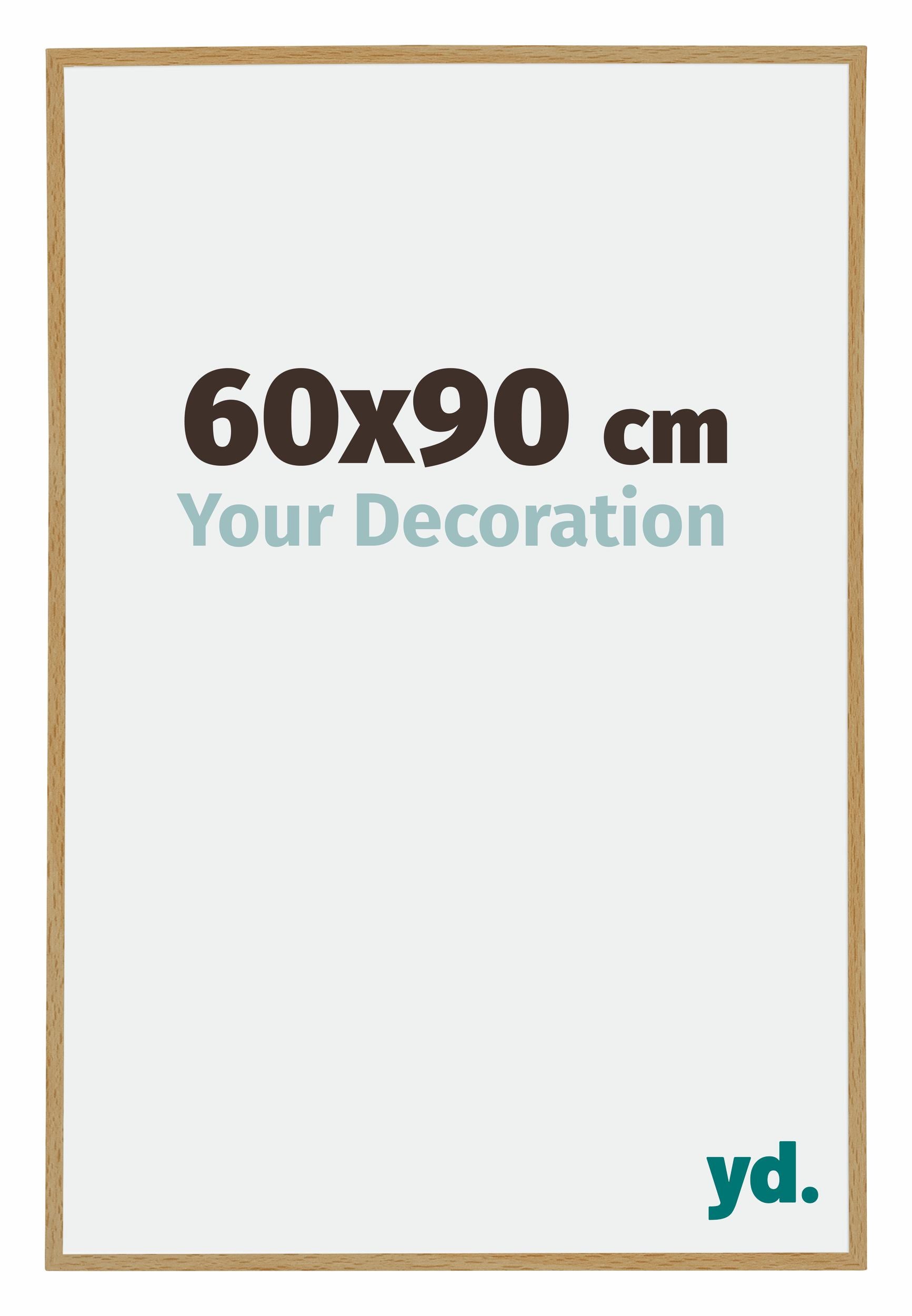 Evry Plastic Photo Frame 60x90cm Beech Light | Yourdecoration.co.uk