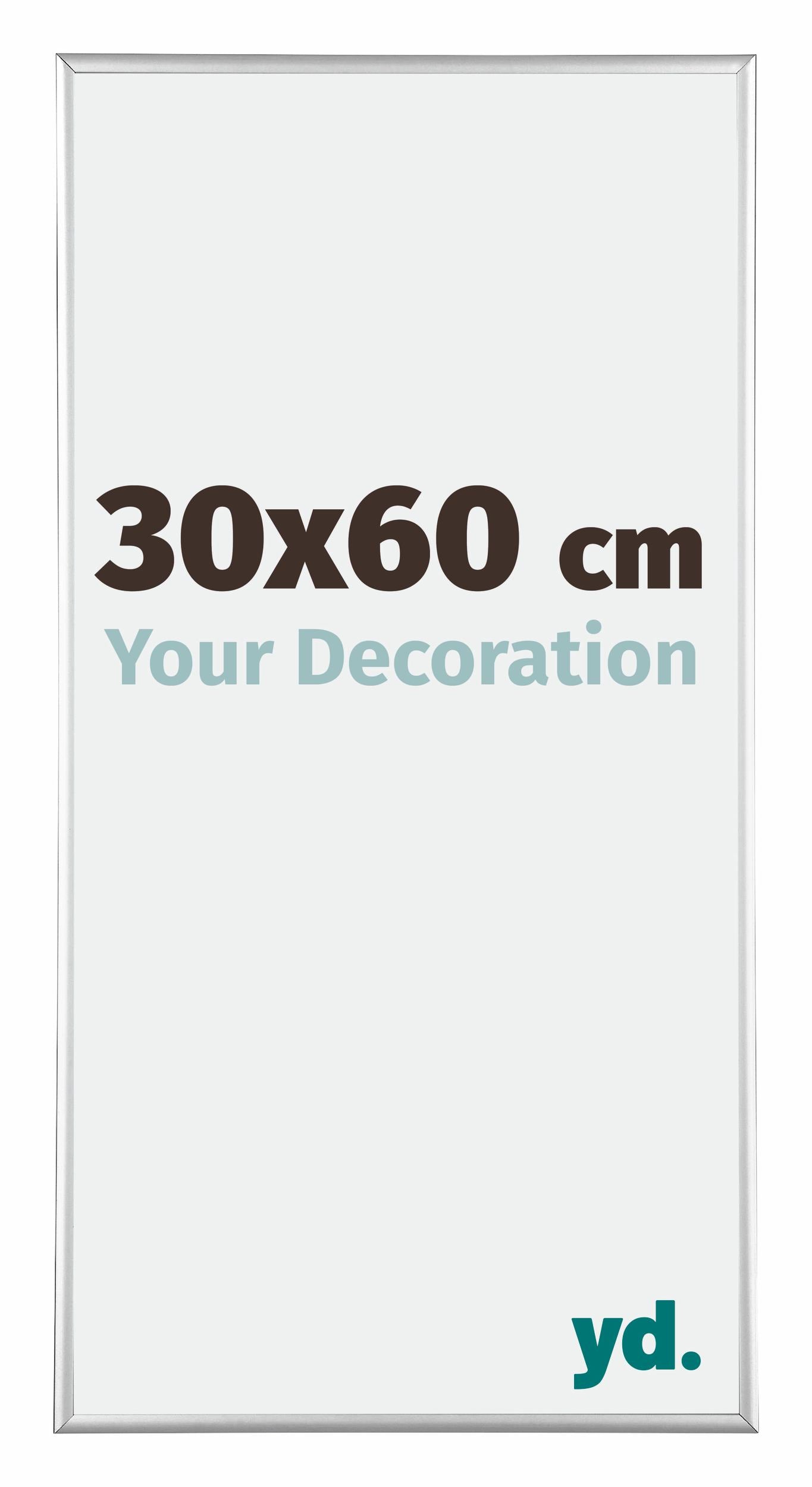 Kent Aluminium Photo Frame 30x60cm Silver High Gloss | Yourdecoration.co.uk