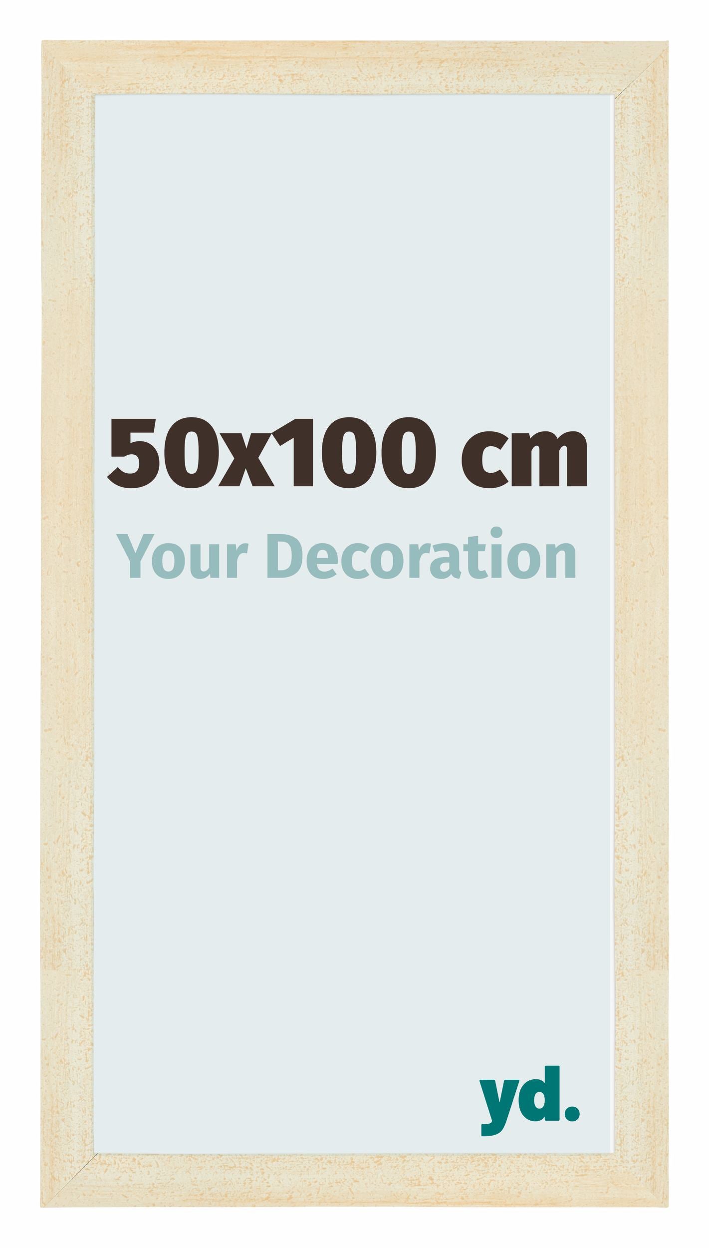 Mura MDF Photo Frame 50x100cm Sand Swept | Yourdecoration.co.uk