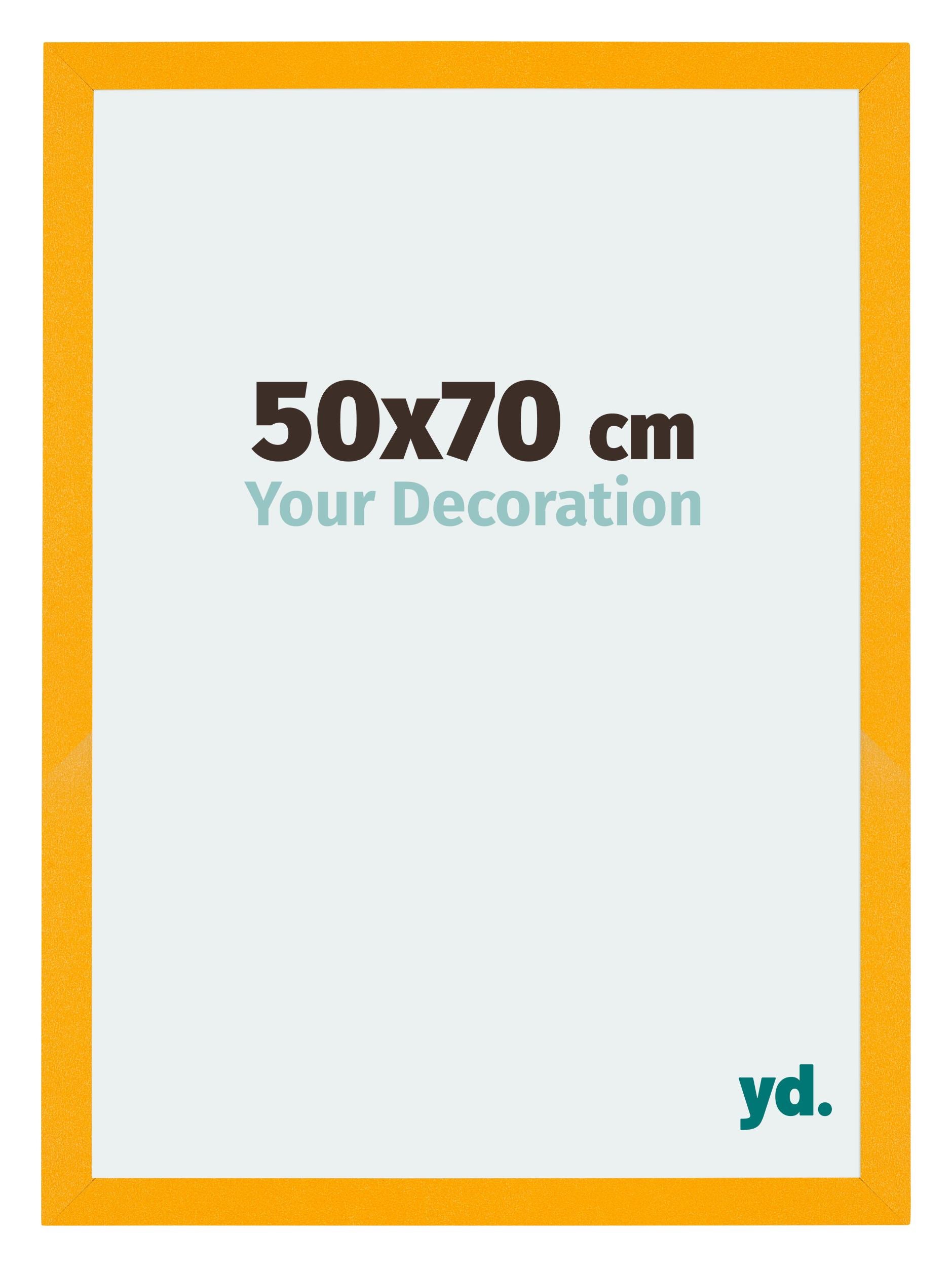 Mura MDF Photo Frame 50x70cm Yellow | Yourdecoration.co.uk