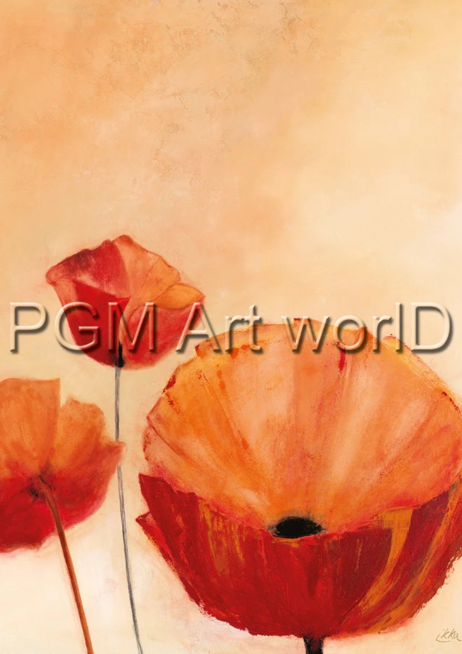 Art Print Erika Heinemann Poppy Queen 21x30cm | Yourdecoration.co.uk