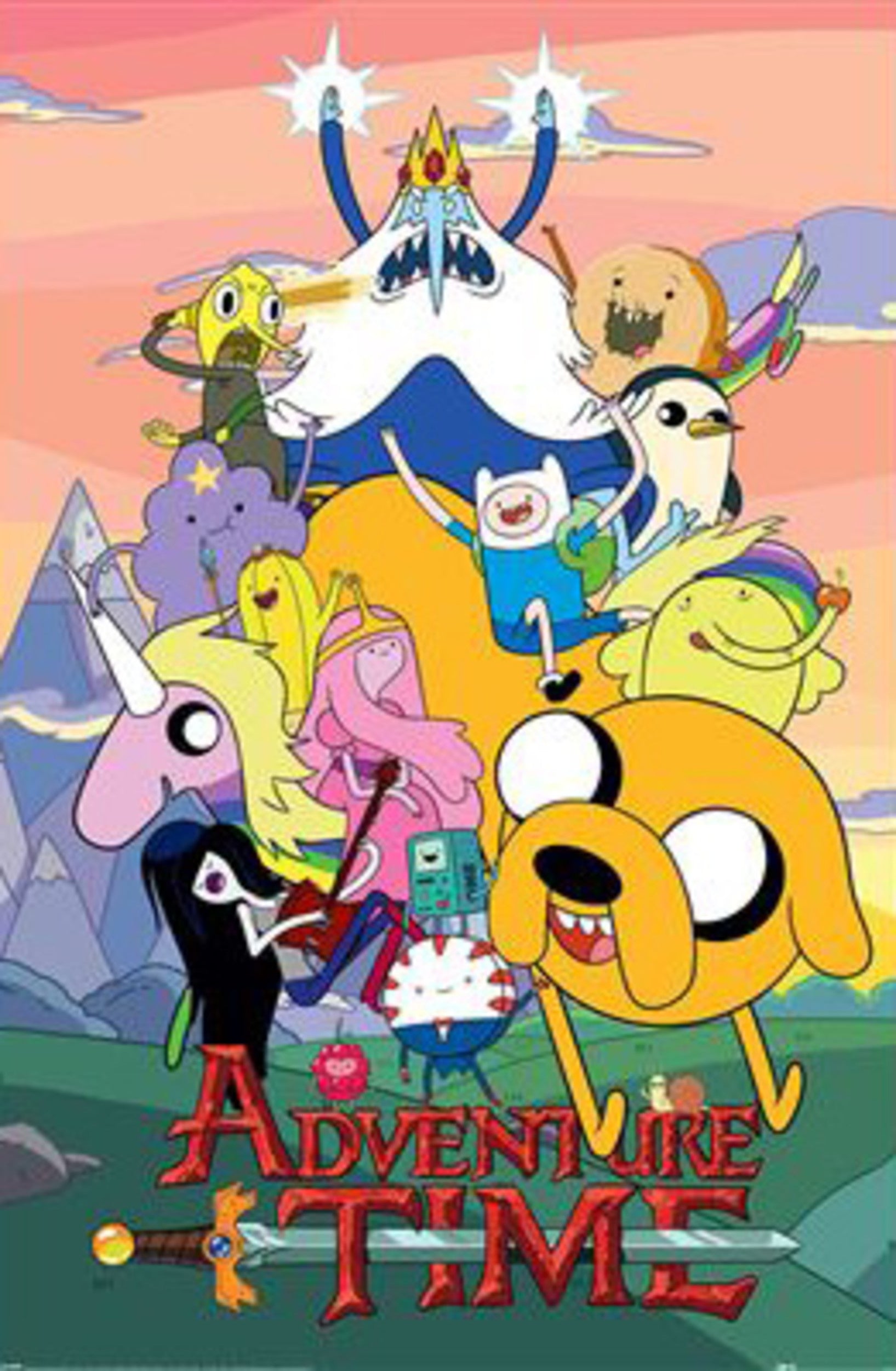 Adventure Time Group Poster 61x91,5cm | Yourdecoration.co.uk