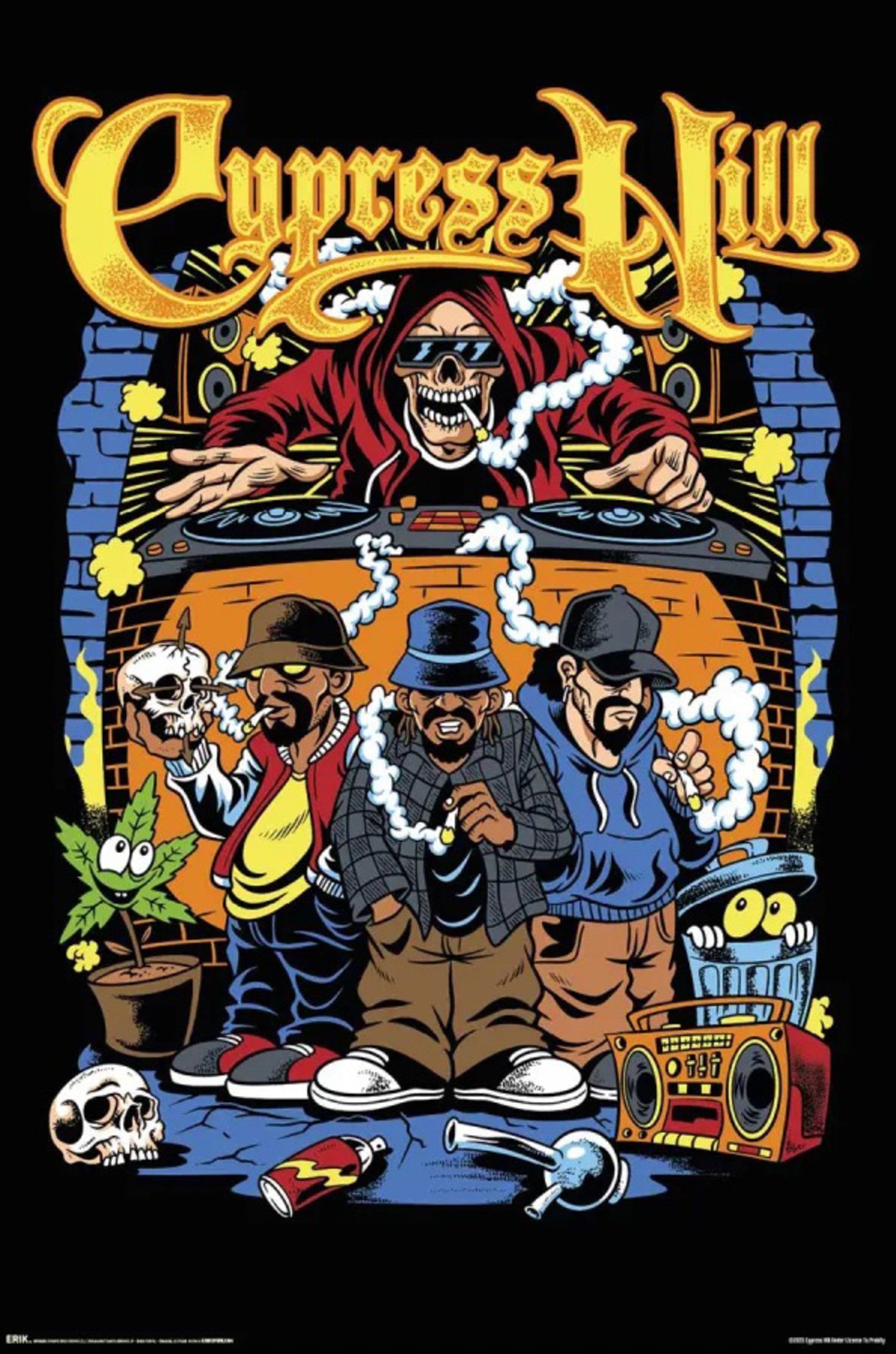 Cypress Hill Poster 61x91,5cm | Yourdecoration.co.uk