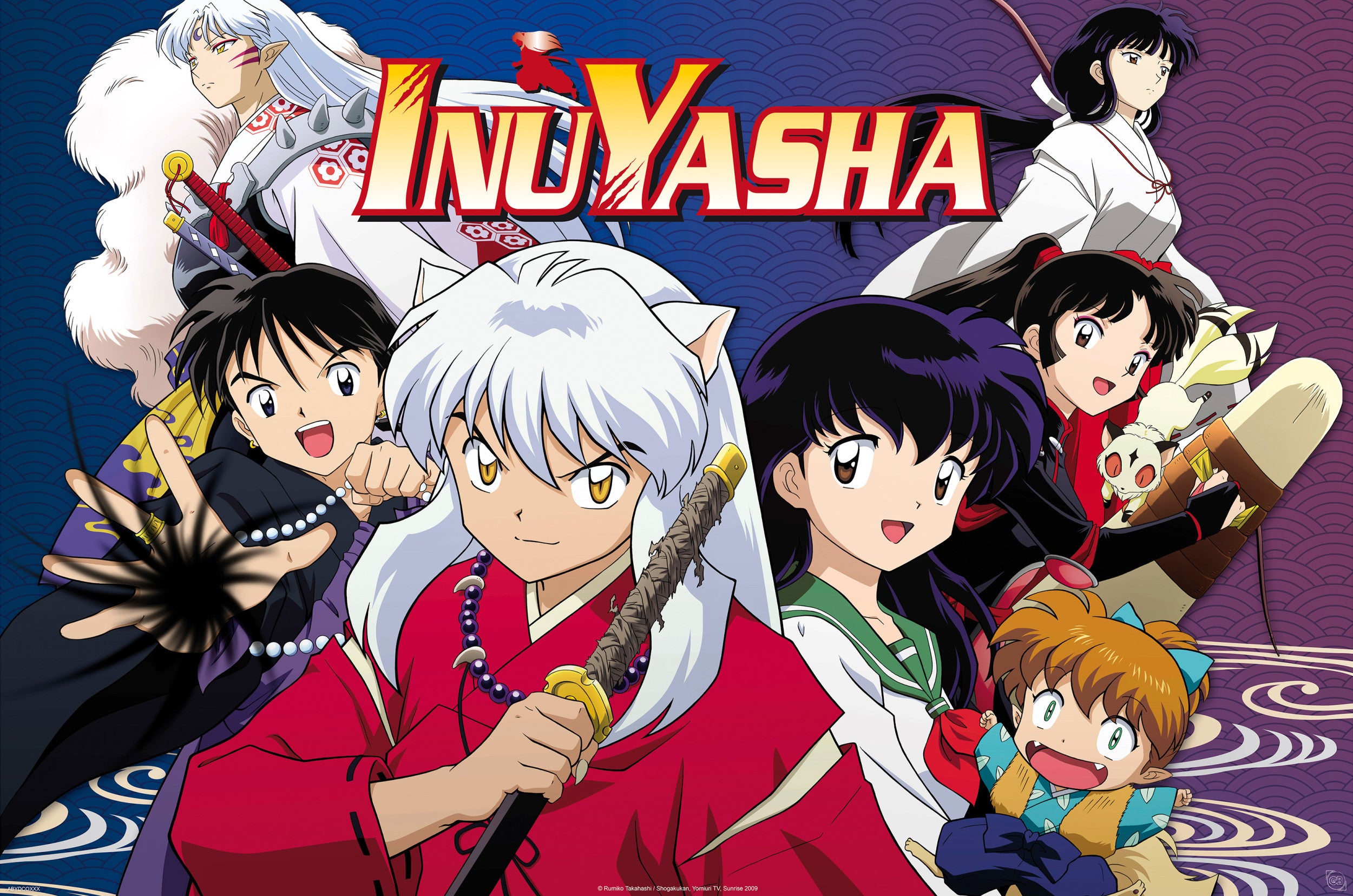 Inuyasha Main Characters Poster 91.5x61 | Yourdecoration.co.uk