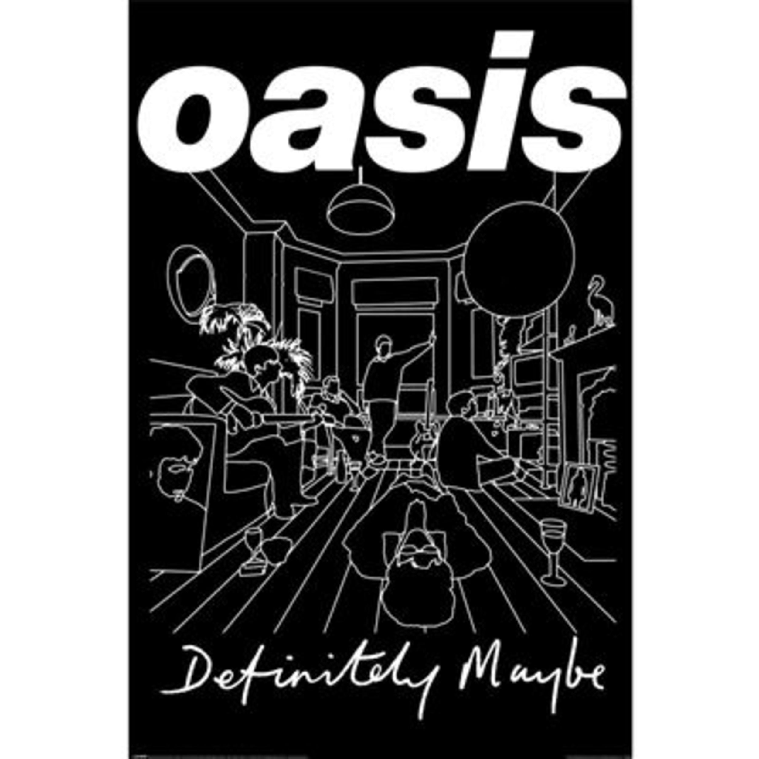 Oasis - Definitely Maybe Poster 61x91,5cm | Yourdecoration.co.uk