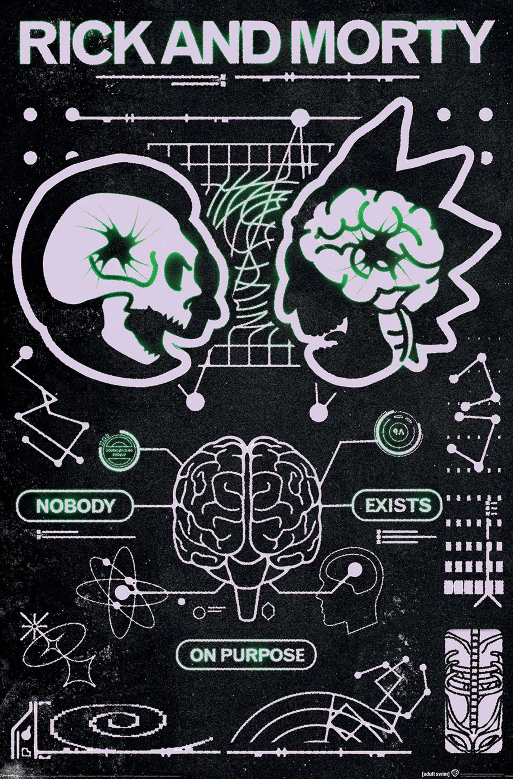 Rick and Morty Classrickal Poster 61x91,5cm | Yourdecoration