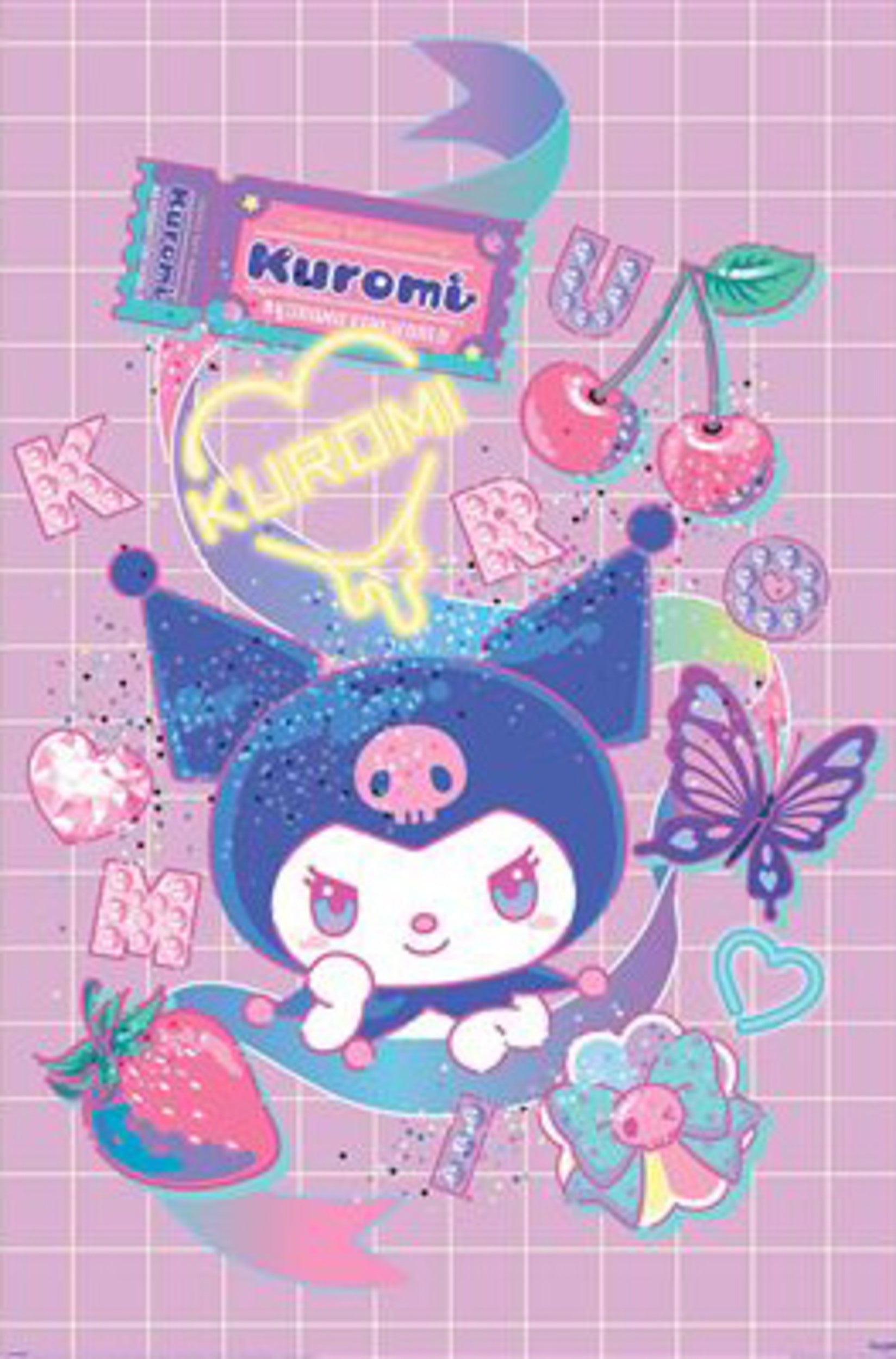 Sanrio Kuromi Mood Poster 61x91,5cm | Yourdecoration.co.uk