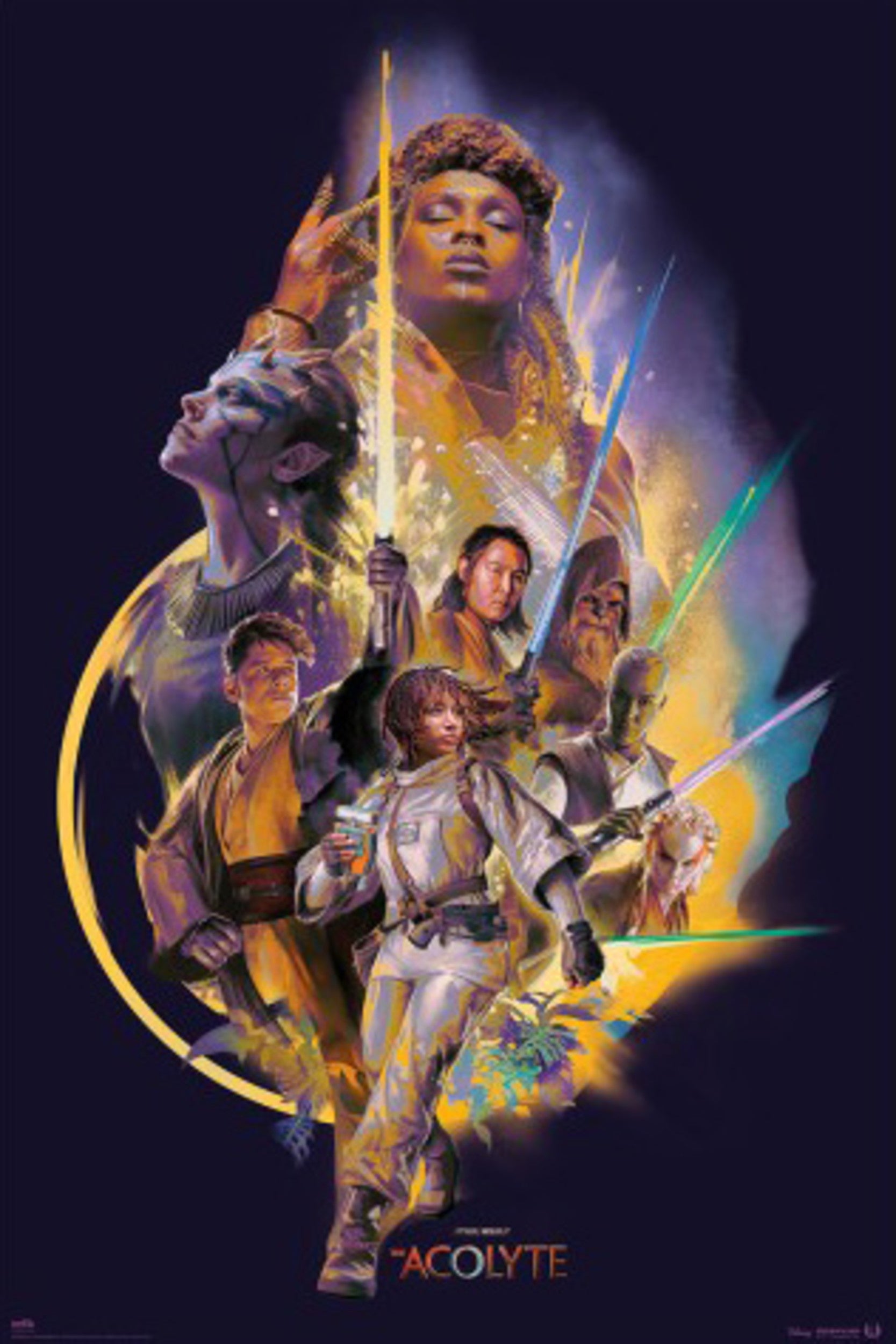 Star Wars the Acolyte Poster 61x91,5cm | Yourdecoration.co.uk