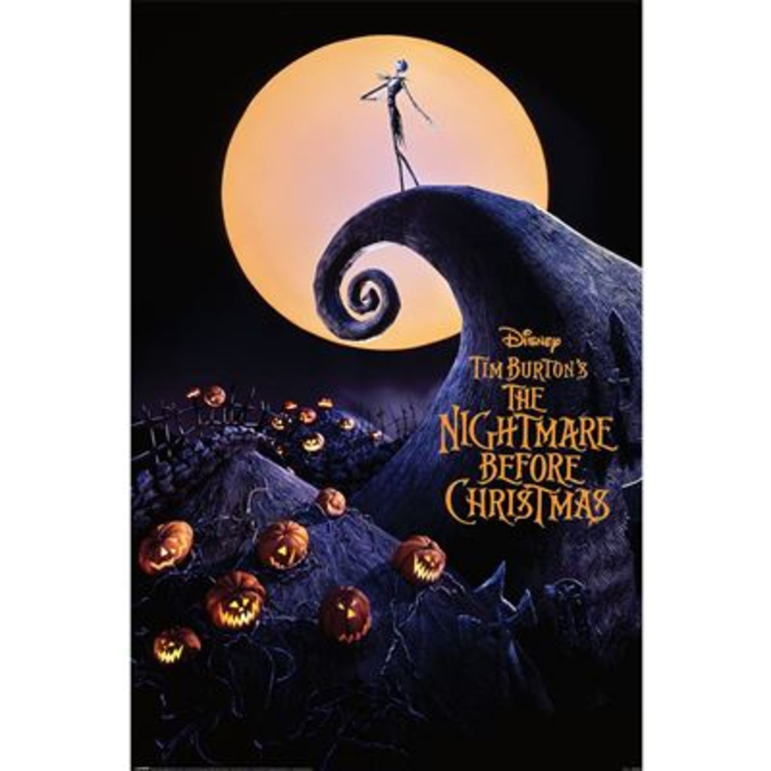 The Nightmare Before Christmas - One Sheet Poster 61x91,5cm ...