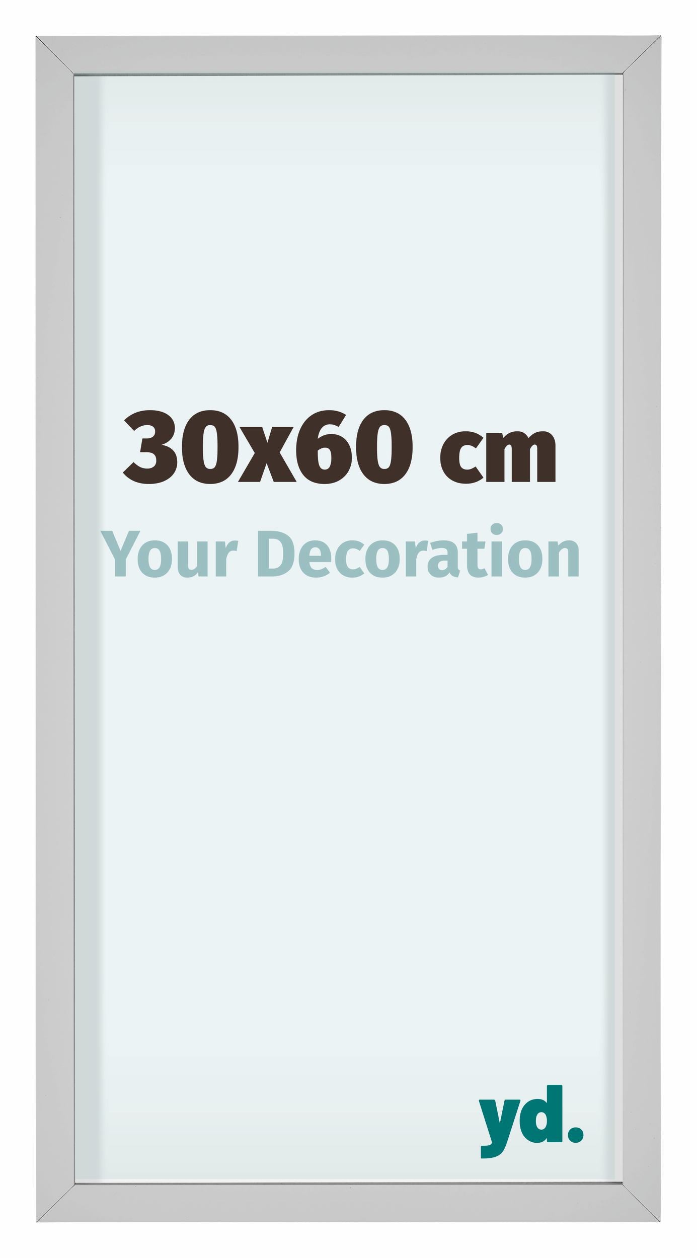 Virginia Aluminium Photo Frame 30x60cm White | Yourdecoration.co.uk