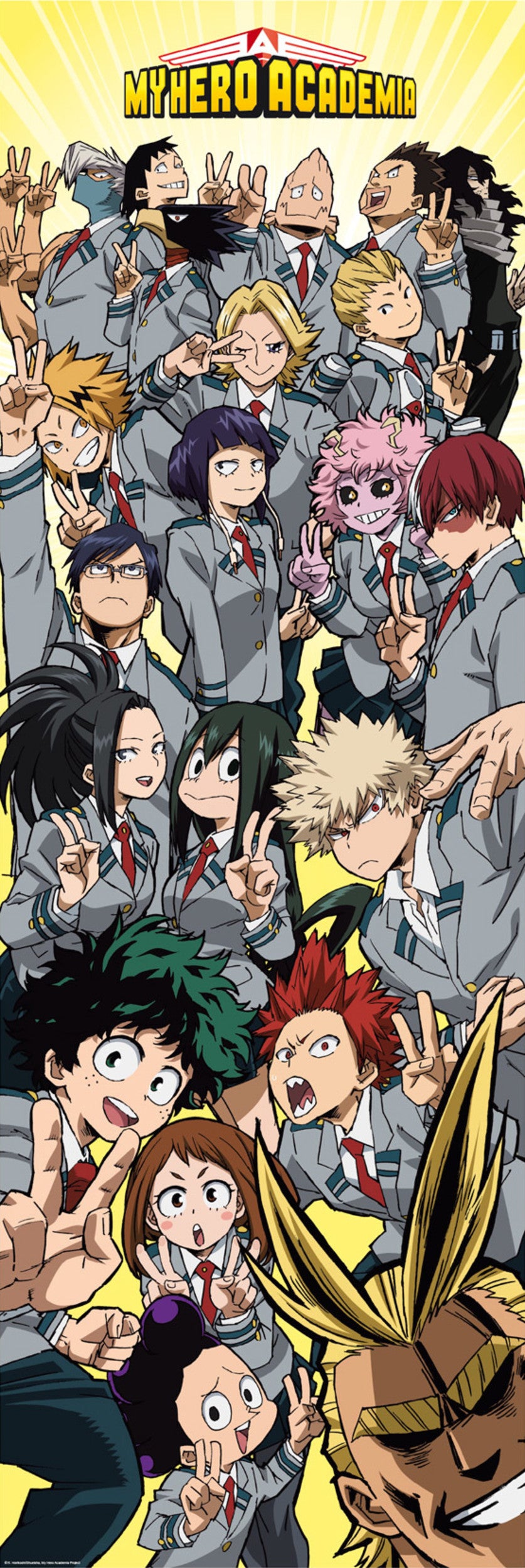 Poster My Hero Academia Door Classroom 53x158cm | Yourdecoration.co.uk