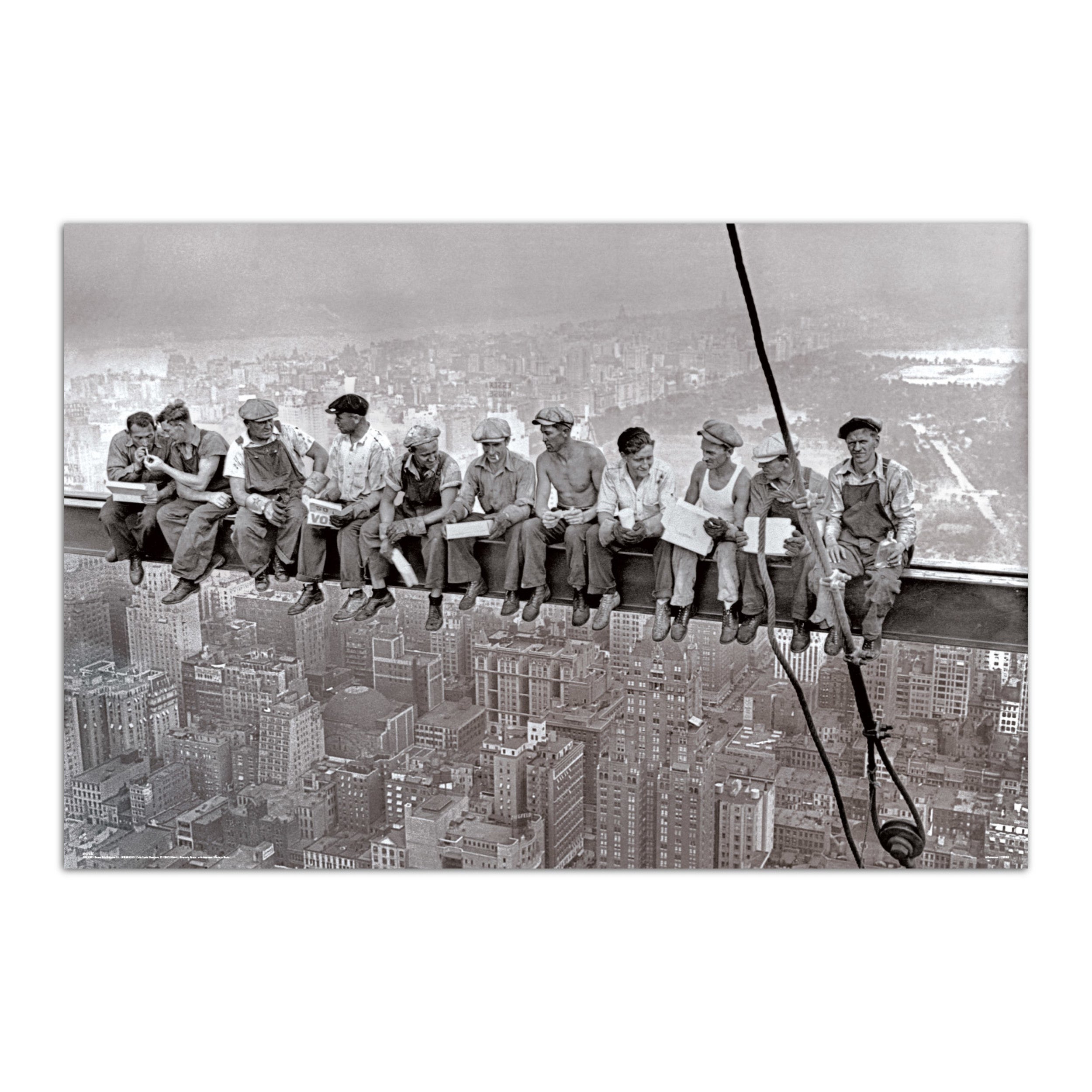 Poster New York Workers 91,5x61cm | Yourdecoration.co.uk