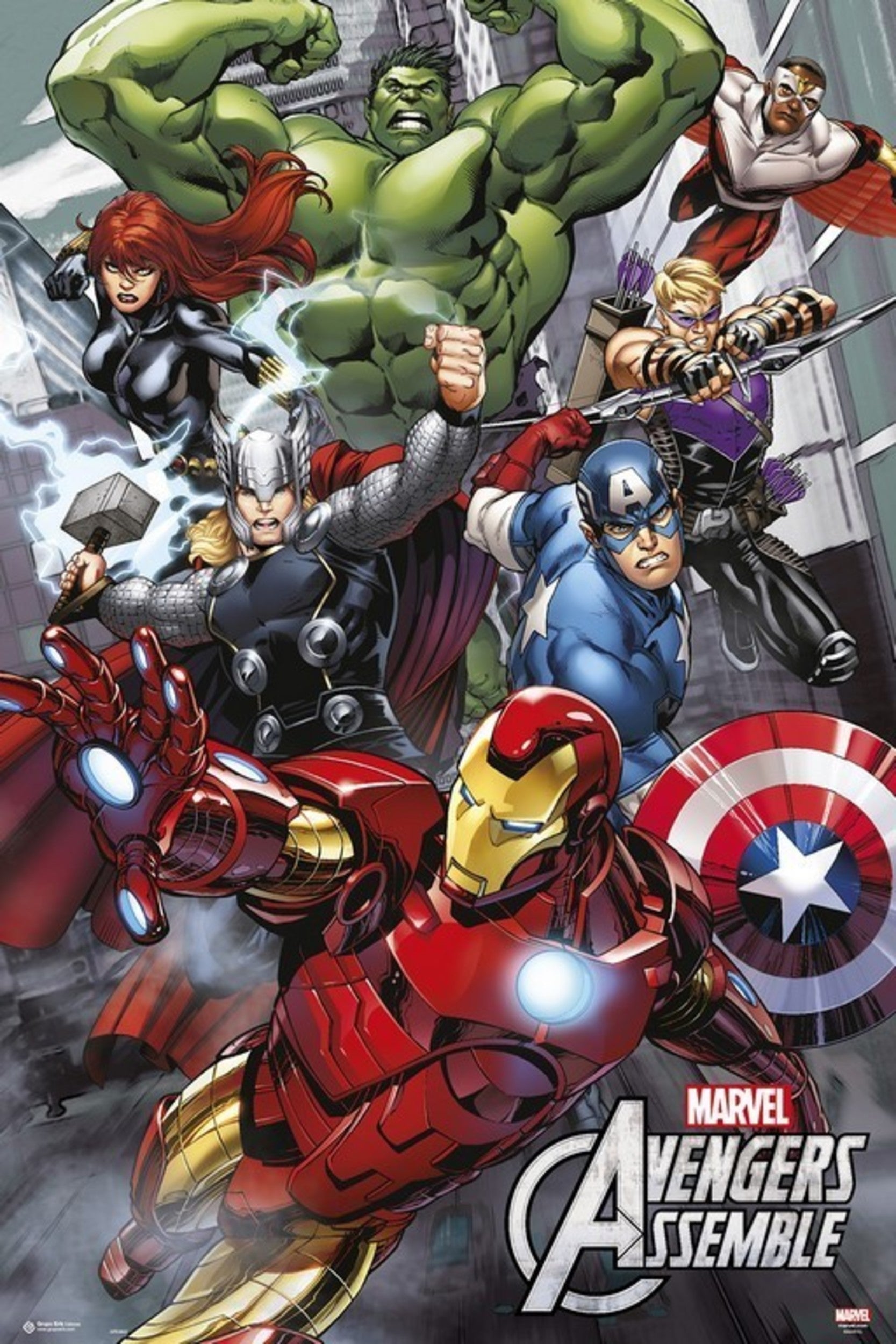 Poster Marvel Avengers Assemble 61x91,5cm | Yourdecoration