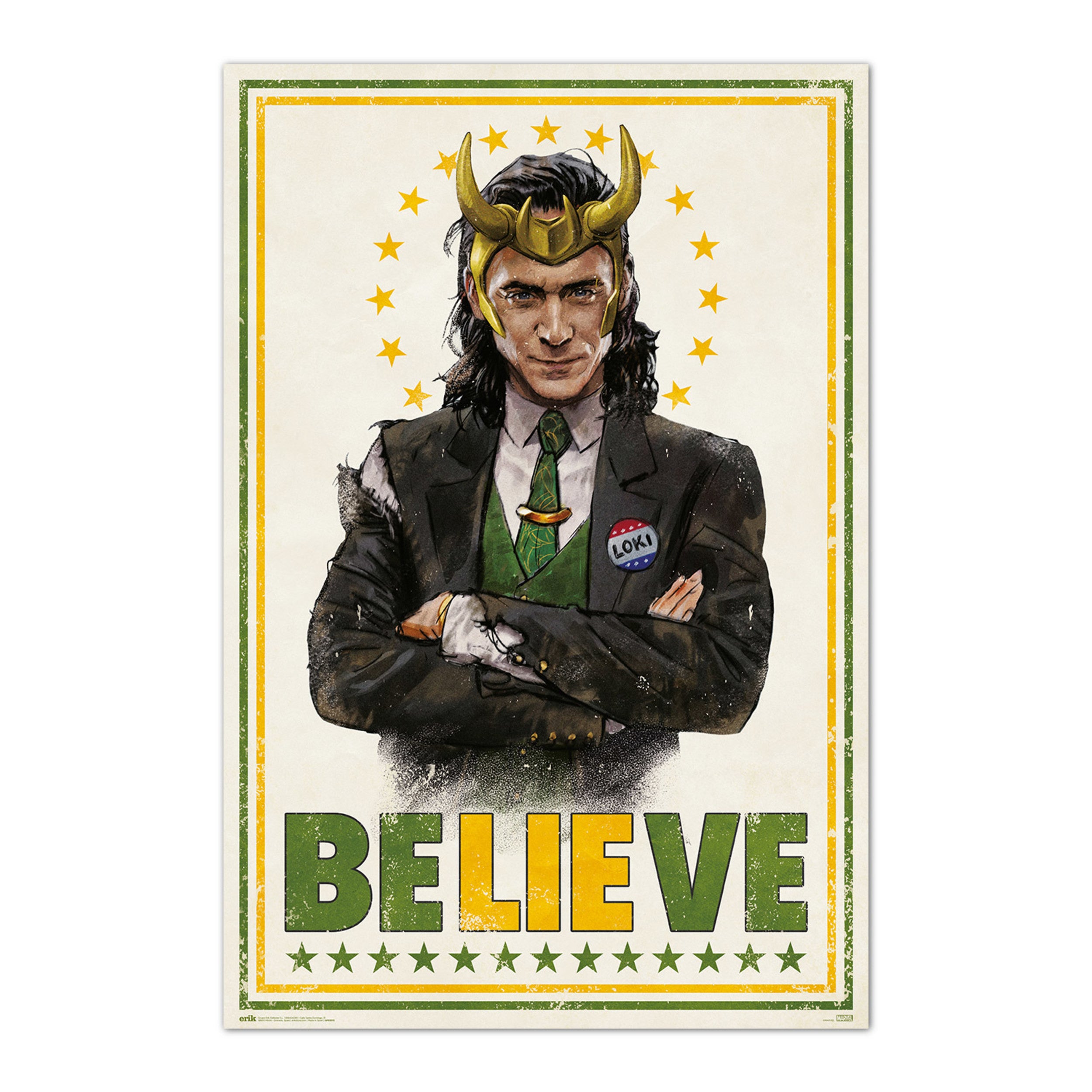 Poster Marvel Loki 61x91,5cm | Yourdecoration.co.uk