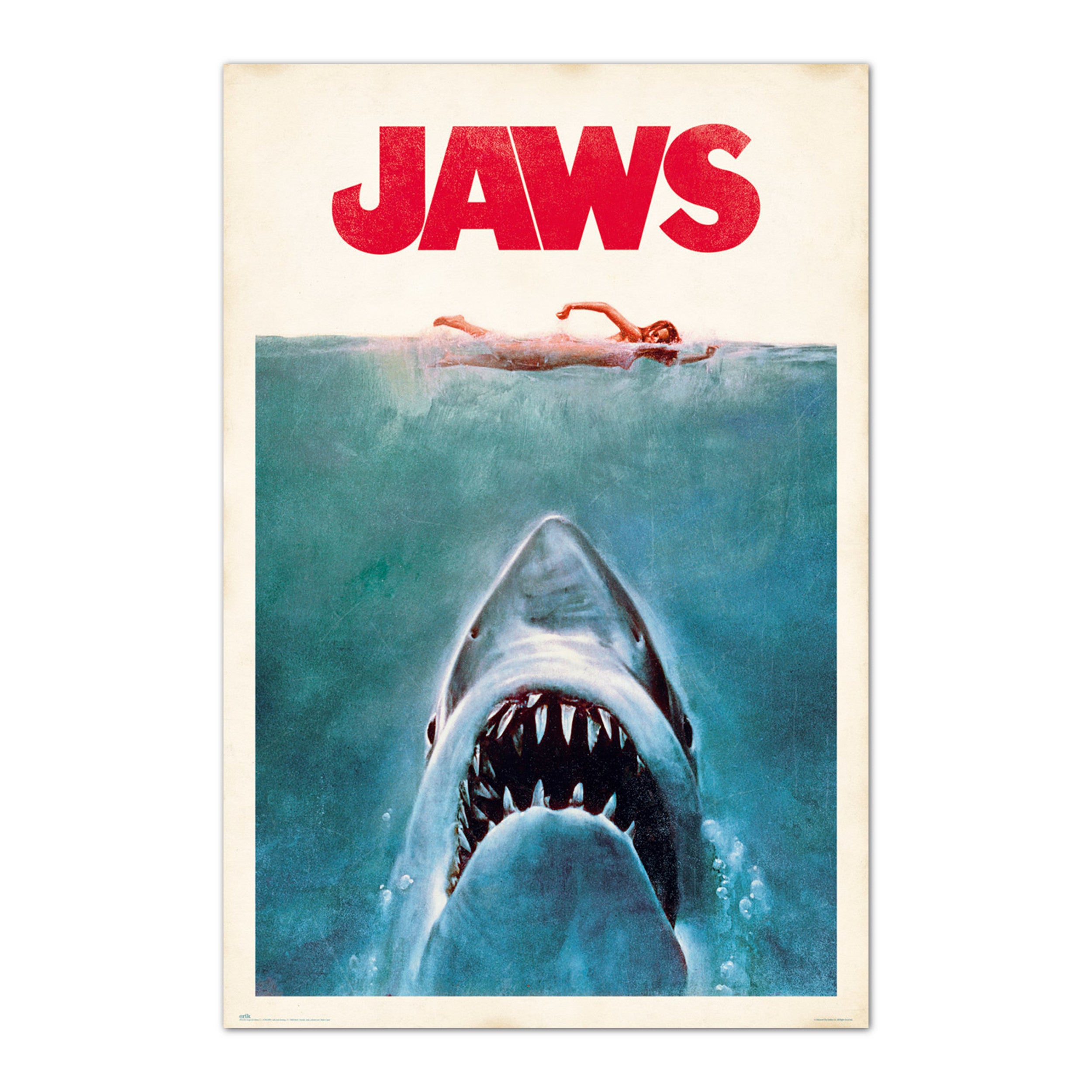 Poster Jaws 61x91,5cm | Yourdecoration.co.uk