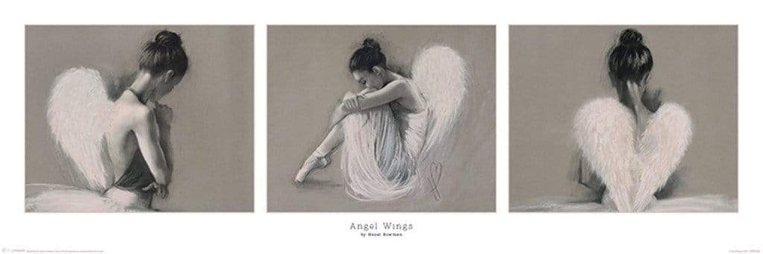 Poster Hazel Bowman Angel Wings 91,5x30,5cm | Yourdecoration