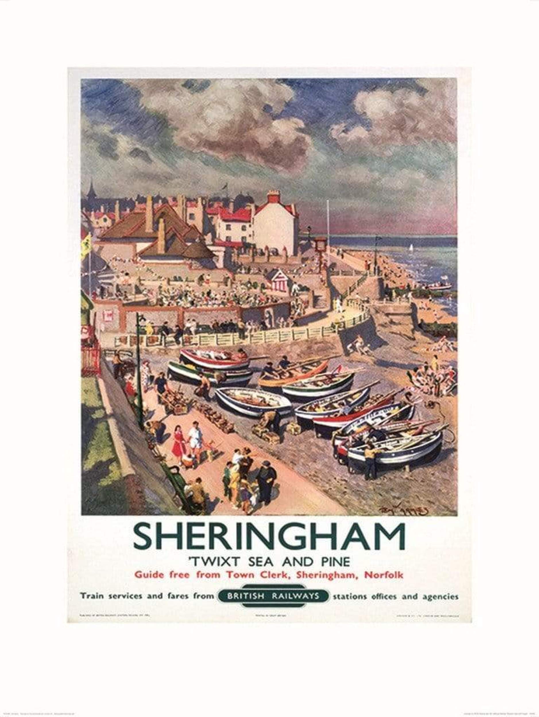 Art Print Sheringham 60x80cm | Yourdecoration.co.uk